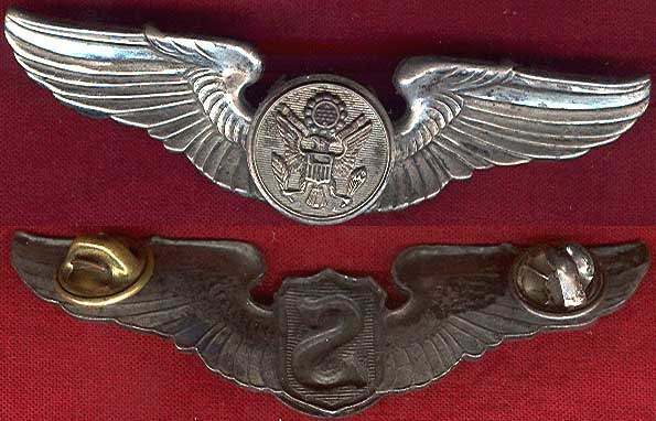 Modern souvenir/airshow wings for reference - WING BADGES - U.S ...