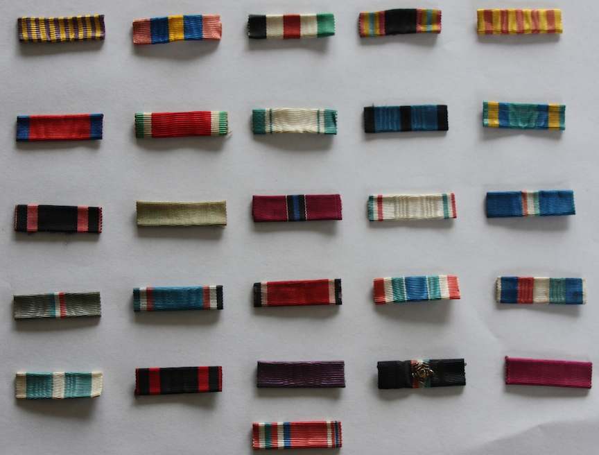 Need Help Identifying Large Lot Of Foreign Military Ribbons - MISC ...