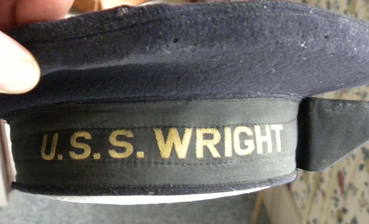 WW! Navy USS Wright and Aviation Hats and Rates - NAVAL & SEA SERVICE ...