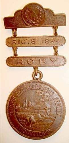 DID ANYONE WIN THIS INDIANA ROBY RIOTS MEDAL ON EBAY? - MEDALS ...