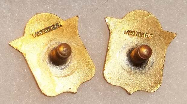 Distinguished Marksman & Pistol 10K Lapel Pins - LAPEL BUTTONS ...