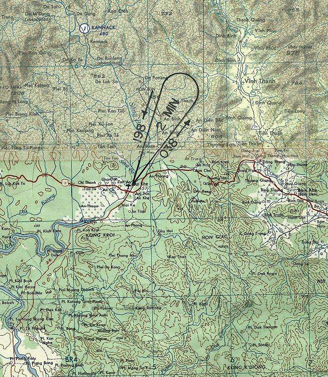 An Khe Vietnam bombing run topo map? - EPHEMERA, PHOTOGRAPHS & MILITARY ...