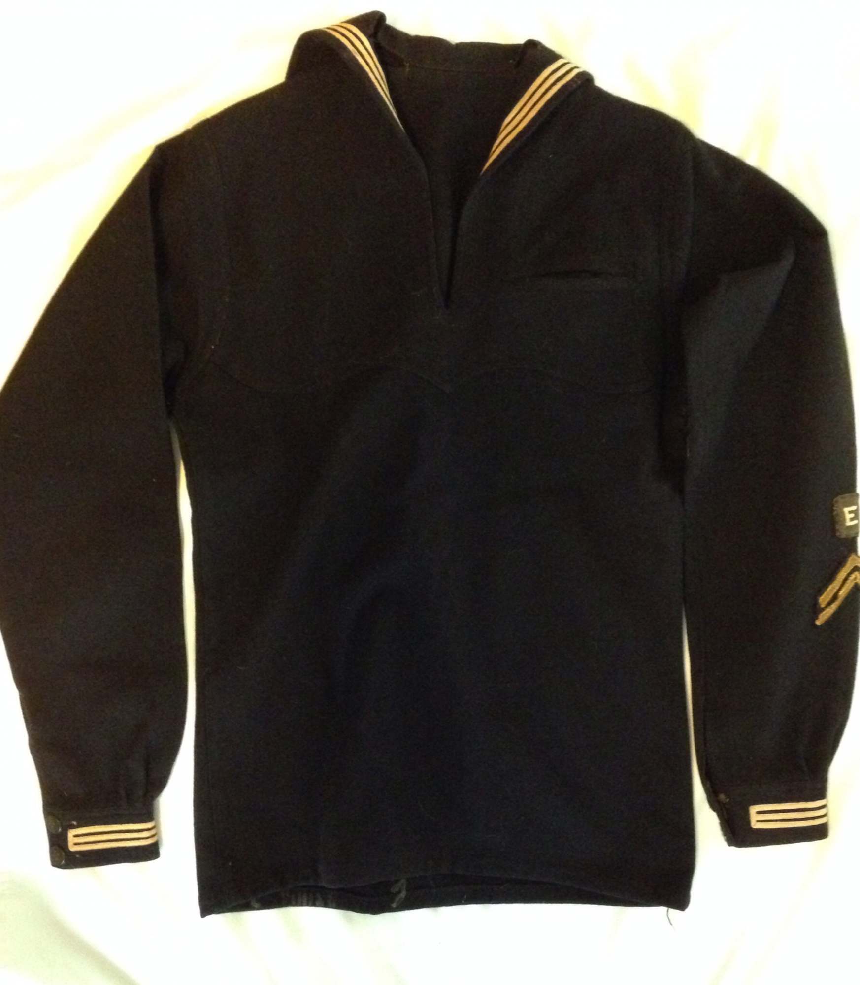 USN Uniform, USS Texas (BB-35), P.L. Young - (1917-1919) WORLD WAR ONE ...