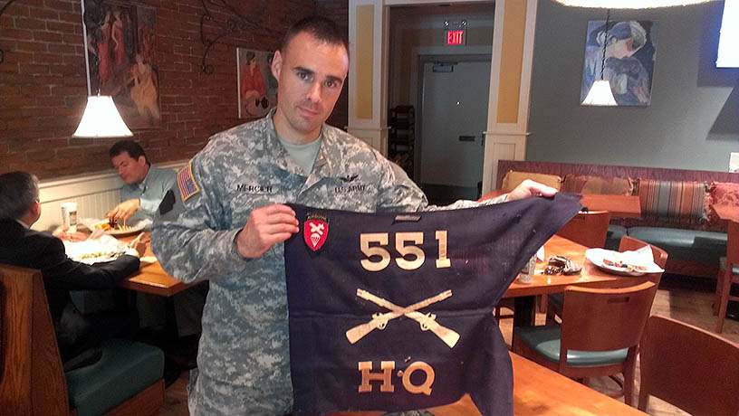 Original 551st Parachute Bn guidon - FIELD & PERSONAL GEAR SECTION - U ...