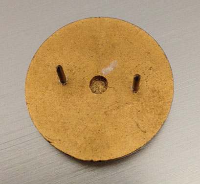 WWII era plastic aviation collar disc? - BRANCH OF SERVICE COLLAR BRASS ...