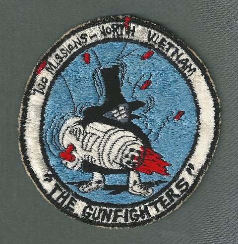 Some Vietnam war era theatre made 366th TFW "Gunfighter" variations ...