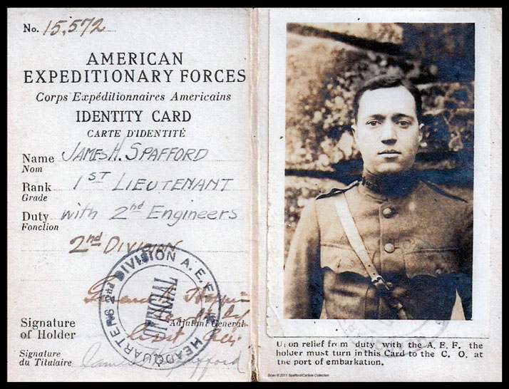 AEF ID card - IDENTITY ITEMS (DOG TAGS, BRACELETS, ETC) - U.S ...