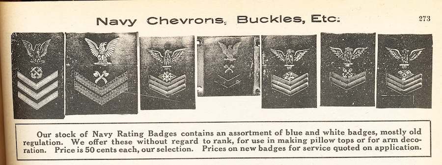 $1100 rating badge - NAVY, COAST GUARD AND OTHER SEA SERVICES - U.S ...
