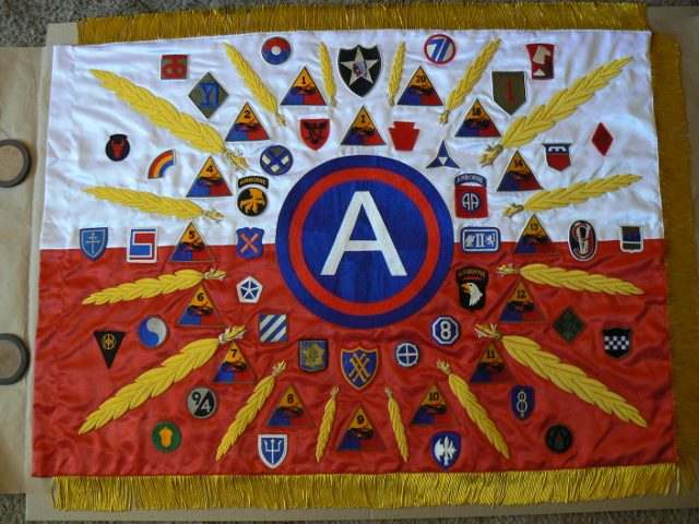 Patton patch flag - ARMY AND USAAF - U.S. Militaria Forum