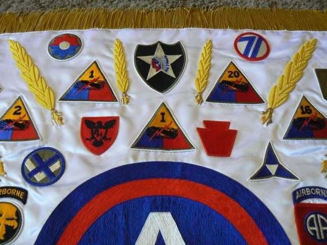 Patton patch flag - ARMY AND USAAF - U.S. Militaria Forum