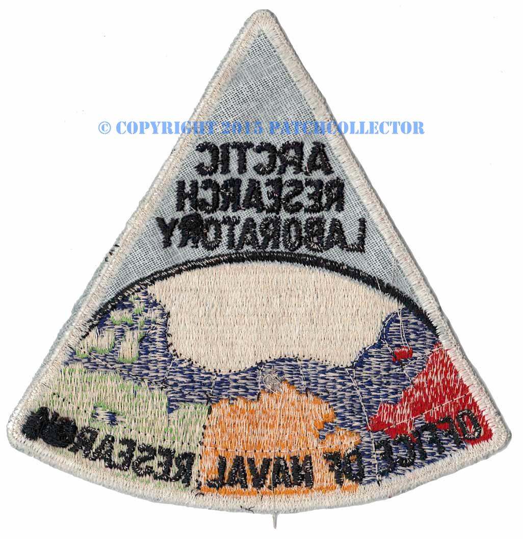 A US Navy Arctic Research Laboratory patch - NAVY, COAST GUARD AND ...