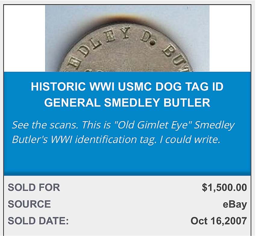 Most expensive dog tag? - IDENTITY ITEMS (DOG TAGS, BRACELETS, ETC) - U ...