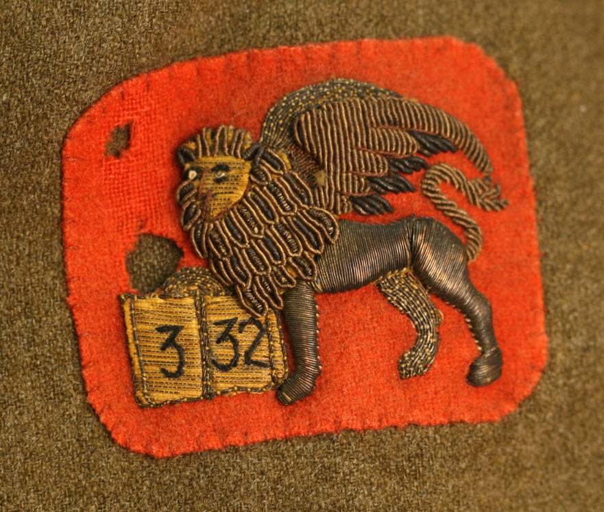 332nd patch - Comparisons - (1917-1919) WORLD WAR ONE, RUSSIAN ...