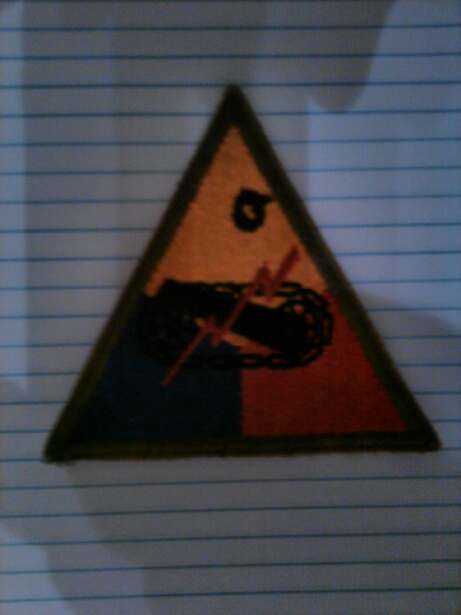 Need help with an "Armored Forces" triangle patch. - ARMY AND USAAF - U ...