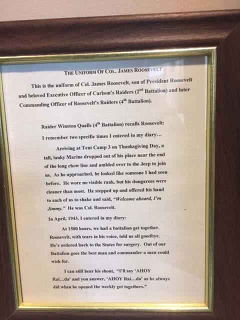 USMC Raider Hall - MUSEUMS, BATTLEFIELDS, AND MONUMENTS - U.S ...