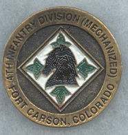4th Infantry Division patches at Fort Carson 1970-1995 - Page 2 - ARMY ...