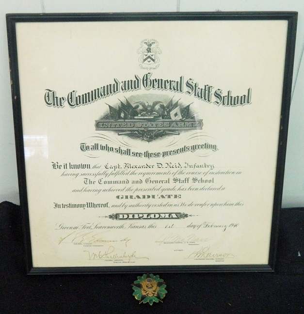 Colonel Alexander D. Reid 424th infantry regiment of the 106th infantry ...