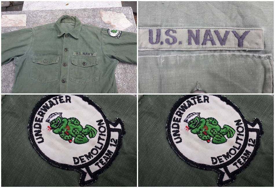 UDT21 OG-107 Shirt - NAVAL & SEA SERVICE UNIFORMS - U.S. Militaria Forum