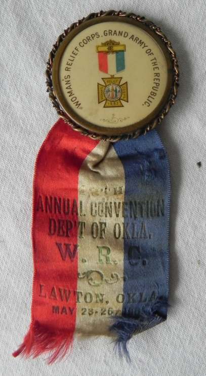 What do I have? W.R.C.-G.A.R. Convention Badge 1905 - VETERANS ...