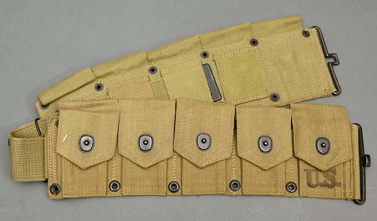 M1941 Field Jacket, ammo belt, M1936 suspenders. Unissued for opinions ...