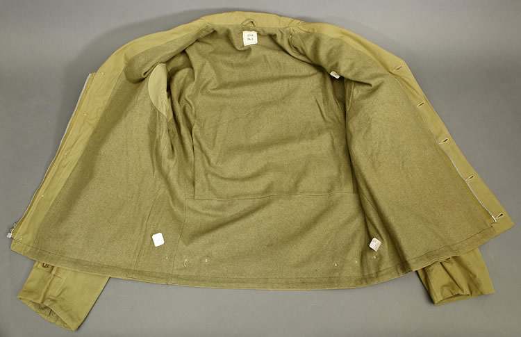 M1941 Field Jacket, ammo belt, M1936 suspenders. Unissued for opinions ...