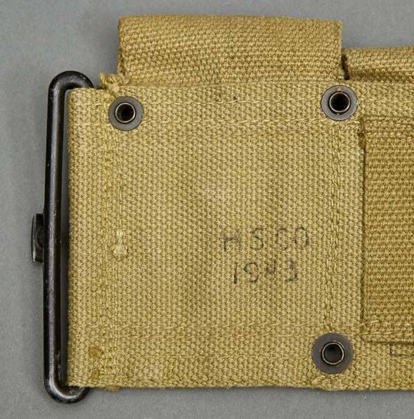 M1941 Field Jacket, ammo belt, M1936 suspenders. Unissued for opinions ...