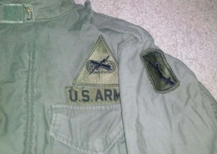 Armored Patches Worn On Chest - Page 11 - ARMY AND USAAF - U.S ...