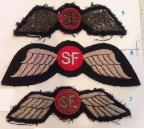 SOE - OSS Jedburgh Jump Wings collection - Reproductions - AIRBORNE ...