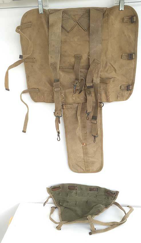 M1928 ? pack and tail stamped USMC - FIELD & PERSONAL GEAR SECTION - U ...