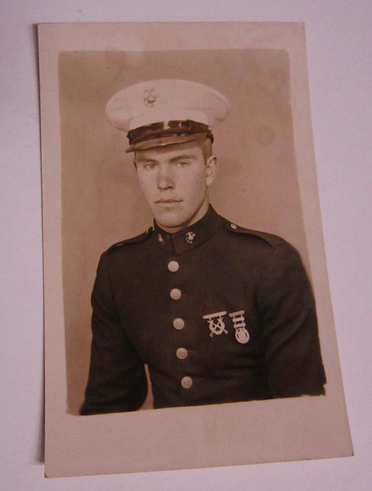 WW2 USMC Studio Postcard? - INDIVIDUAL & UNIT PORTRAITS - U.S ...