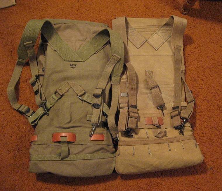 M1928 ? pack and tail stamped USMC - FIELD & PERSONAL GEAR SECTION - U ...