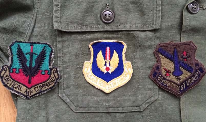 Ghost patch on a OG 107 US Air Force Jacket - AIR FORCE (USAAF IS WITH ...