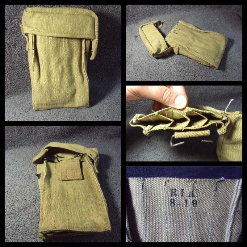 Magazine Pouch, Peterson Device - (1917-1919) WORLD WAR ONE, RUSSIAN ...