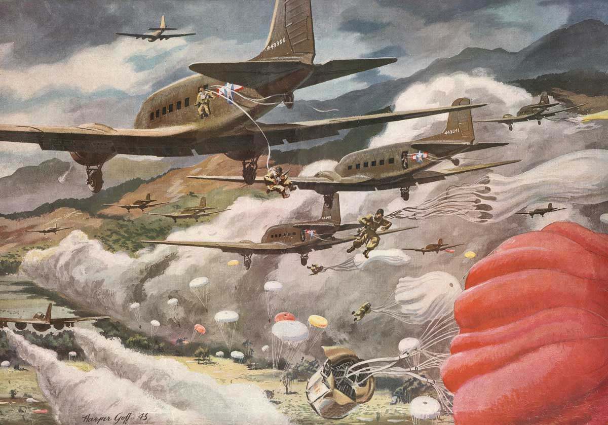 General George Churchill Kenney Painting and Inscription - GROUPINGS ...