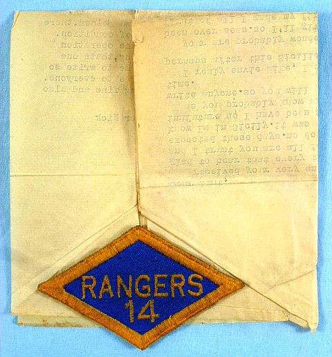 Unusual WWII Ranger Patch - ARMY AND USAAF - U.S. Militaria Forum