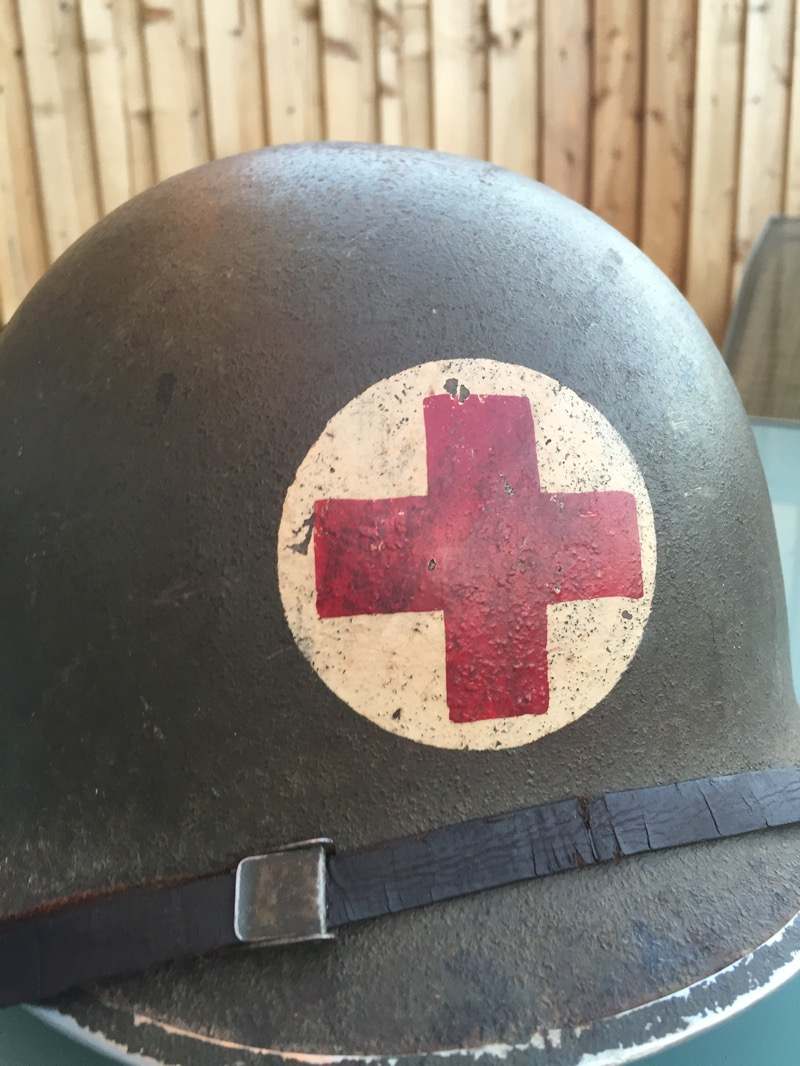 Combat 1 panel medic helmet - Page 2 - CHAPLAIN & MEDIC HELMETS - U.S ...