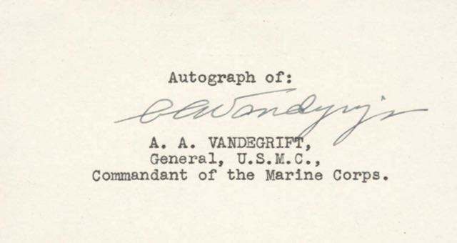 Need help identifying Generals signatures - EPHEMERA, PHOTOGRAPHS ...