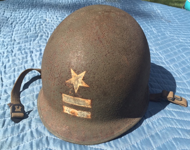 WWII Navy Lieutenant Lid - NAVY & COAST GUARD HELMETS - U.S. Militaria ...