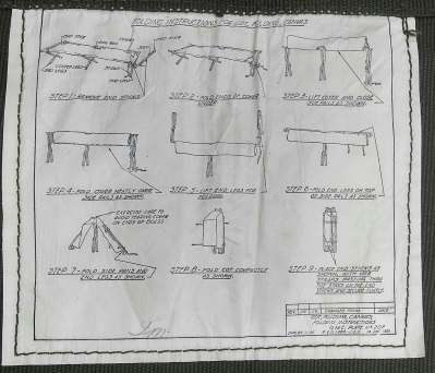 Fully Restored M1938 Cot, Folding, Canvas WW2 to Korean War Specs ...