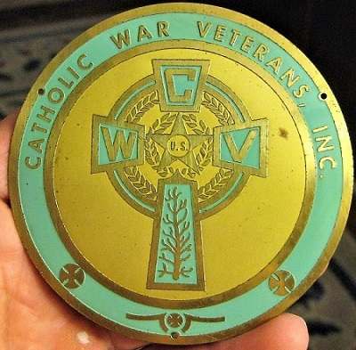 Catholic War Veterans - VETERANS' ORGANIZATIONS - U.S. Militaria Forum