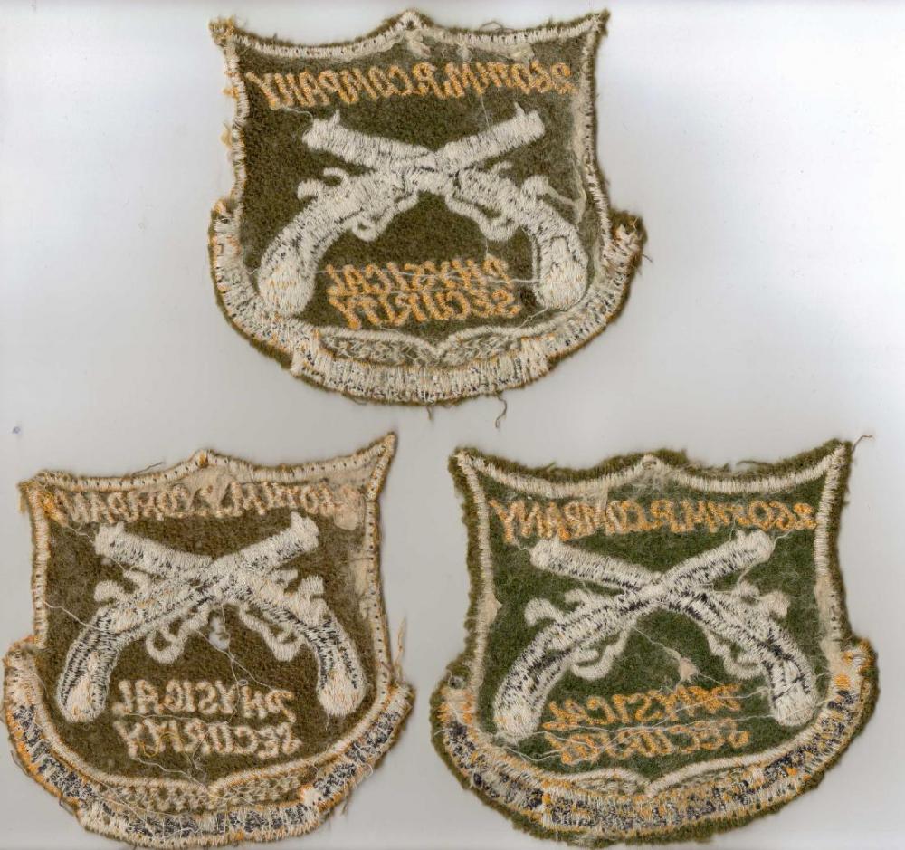 260th M.P. Company patches - ARMY AND USAAF - U.S. Militaria Forum