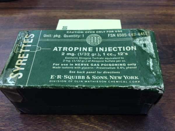 WW2 Atropine Syrette ? - FIELD & PERSONAL GEAR SECTION - U.S. Militaria ...