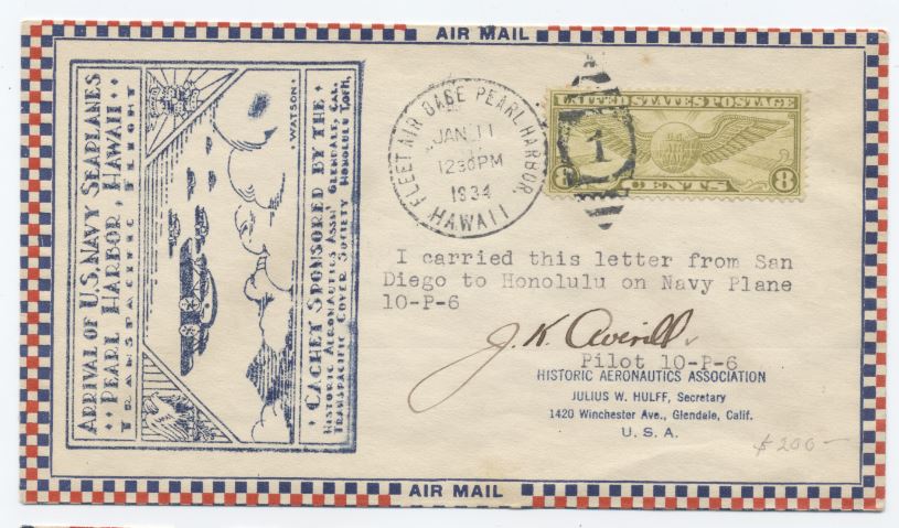 Posthumous WWII USN Legion of Merit Group to Aviation World Record ...