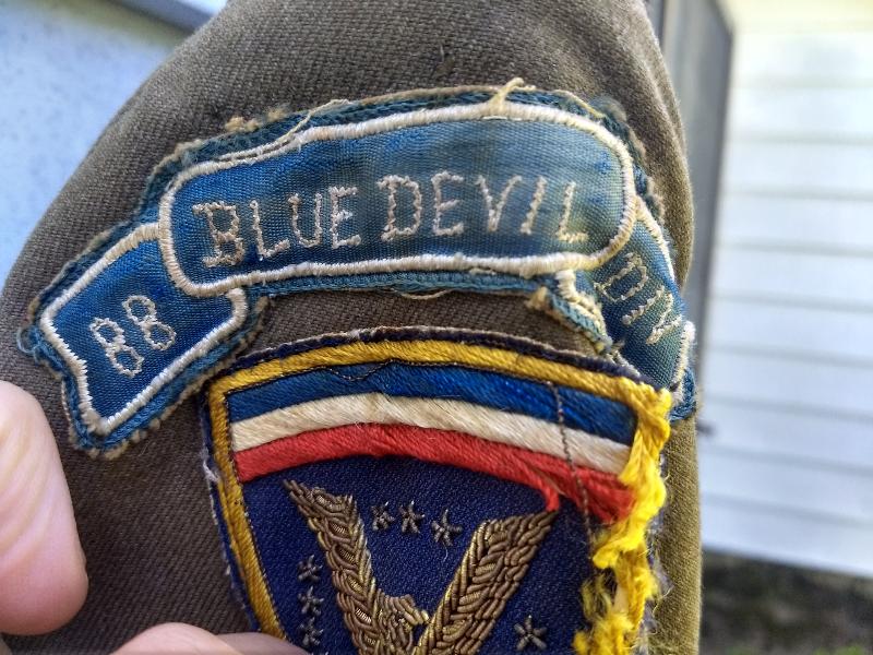 New Addition to my collection, I'd 88th div ike - UNIFORMS - U.S ...