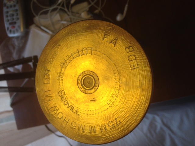Engraving on 75mm Shell? - FIREARMS - U.S. Militaria Forum