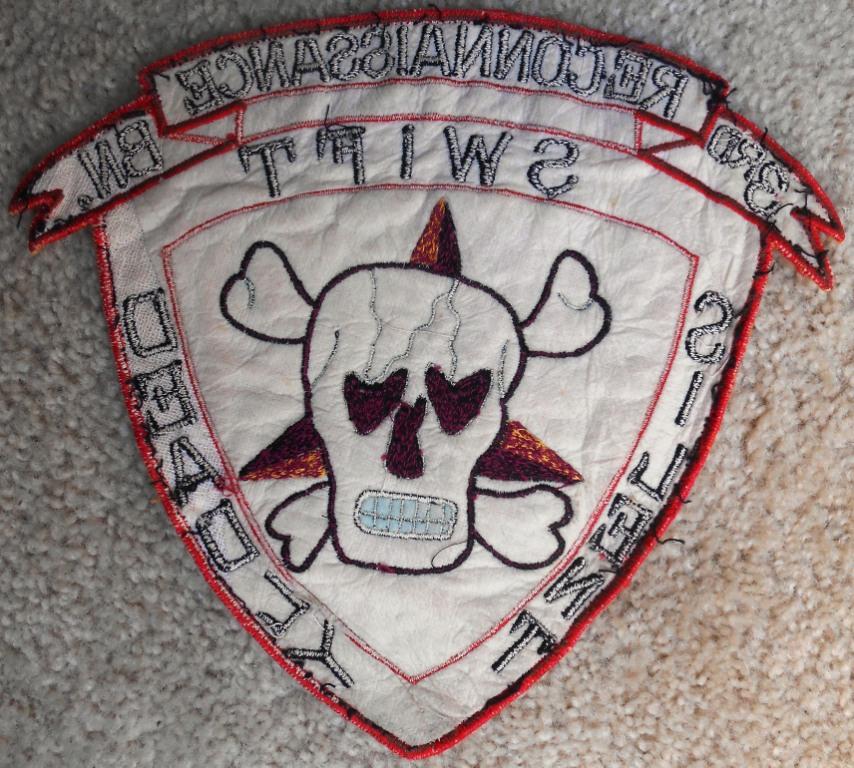 Another eBay find 3rd Recon Battalion oversized patch - MARINES - U.S ...