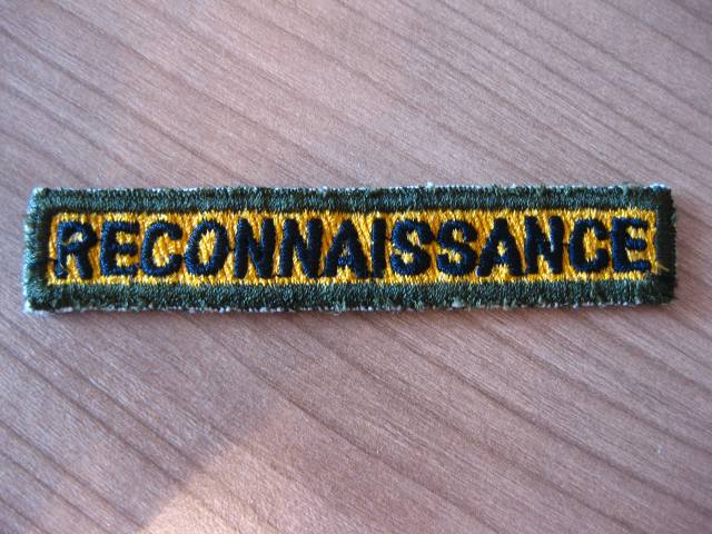 Recon Tab ? - ARMY AND USAAF - U.S. Militaria Forum