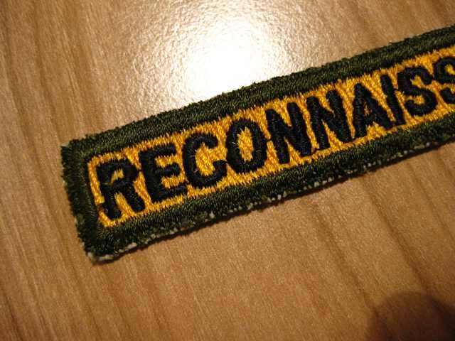 Recon Tab ? - ARMY AND USAAF - U.S. Militaria Forum