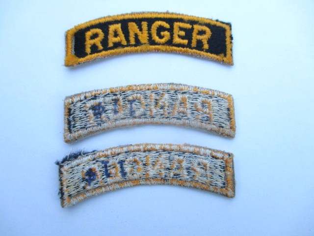 Ranger tabs. Original? WW2? - ARMY AND USAAF - U.S. Militaria Forum