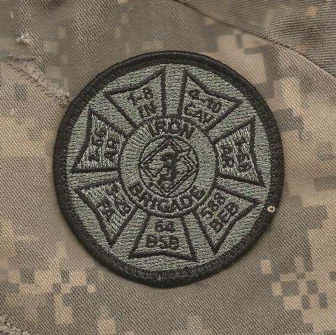 3rd Brigade 4th ID helmet patch - ARMY AND USAAF - U.S. Militaria Forum